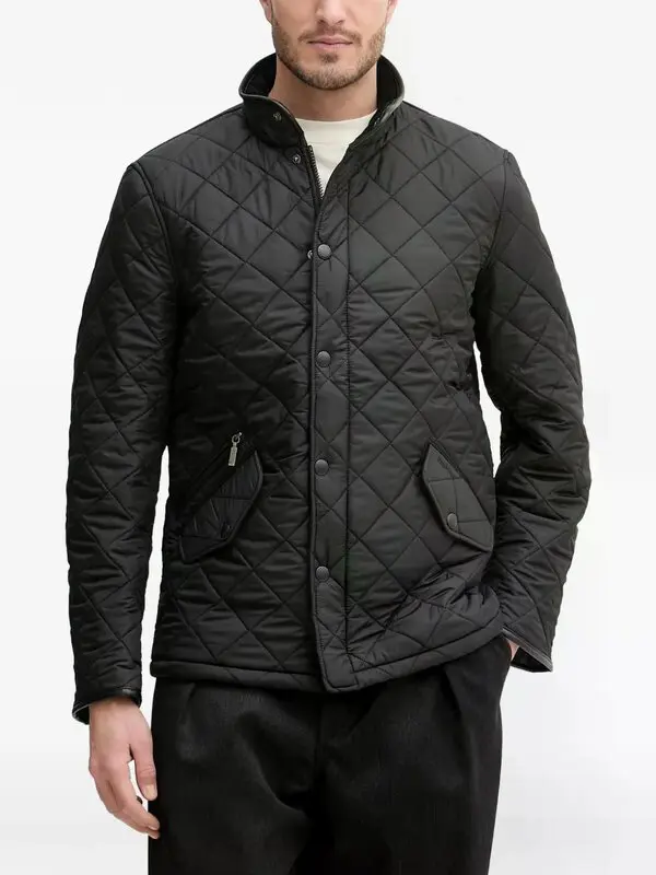 Barbour Powell Quilted High-neck Jacket