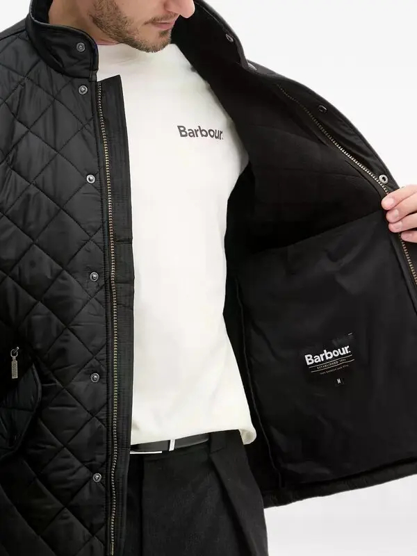 Barbour Powell Quilted High-neck Jacket