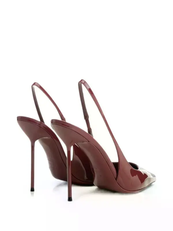 Paris Texas Lidia Patent Leather Slingback Pumps - Red