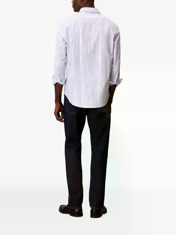 Calvin Klein Victor Logo-patch Straight-leg Jeans