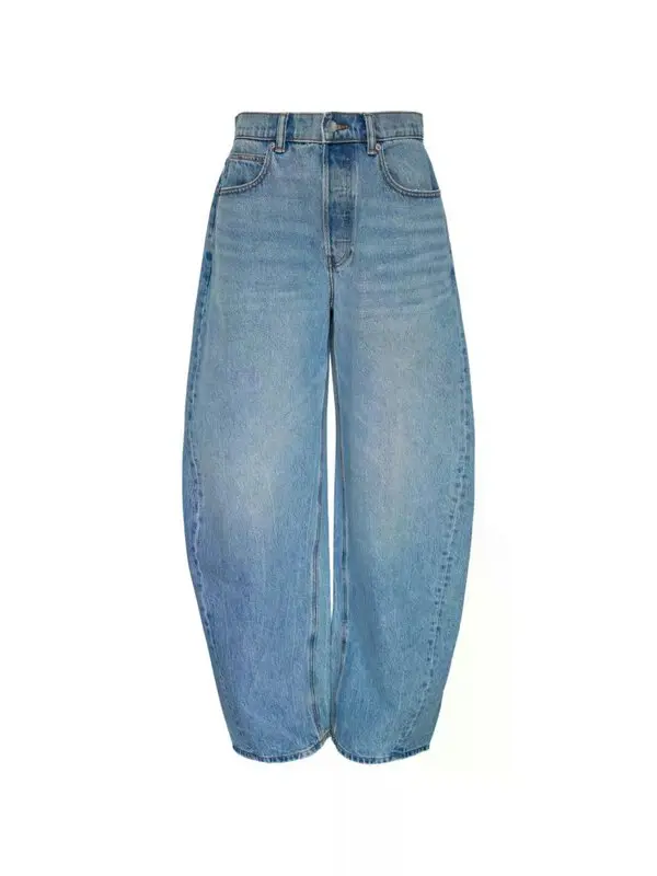 Alexander Wang Blow Up Wide-leg Jeans - Blue