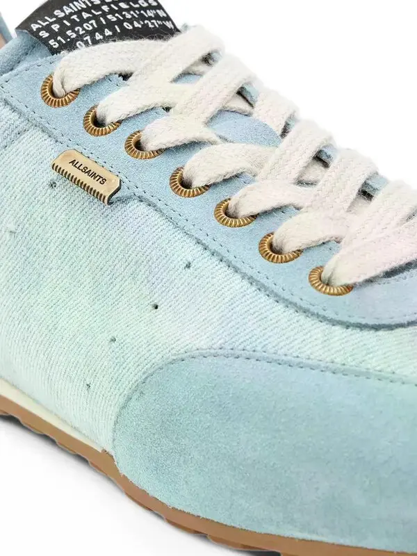 ALLSAINTS Suede Panelled Low Top Sneakers
