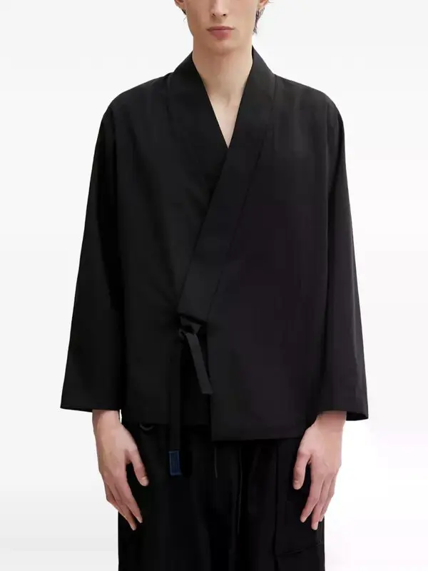Kenzo Wrap-style Long-sleeve Jacket