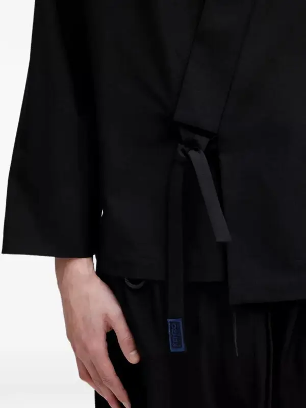 Kenzo Wrap-style Long-sleeve Jacket