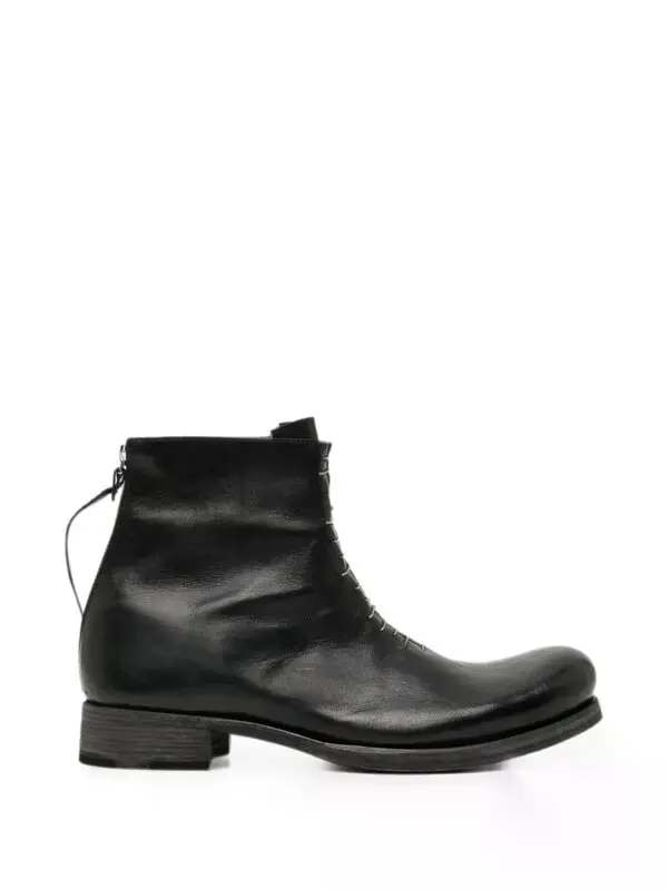 MA+ Ma Staple-detail Back-zip Boots
