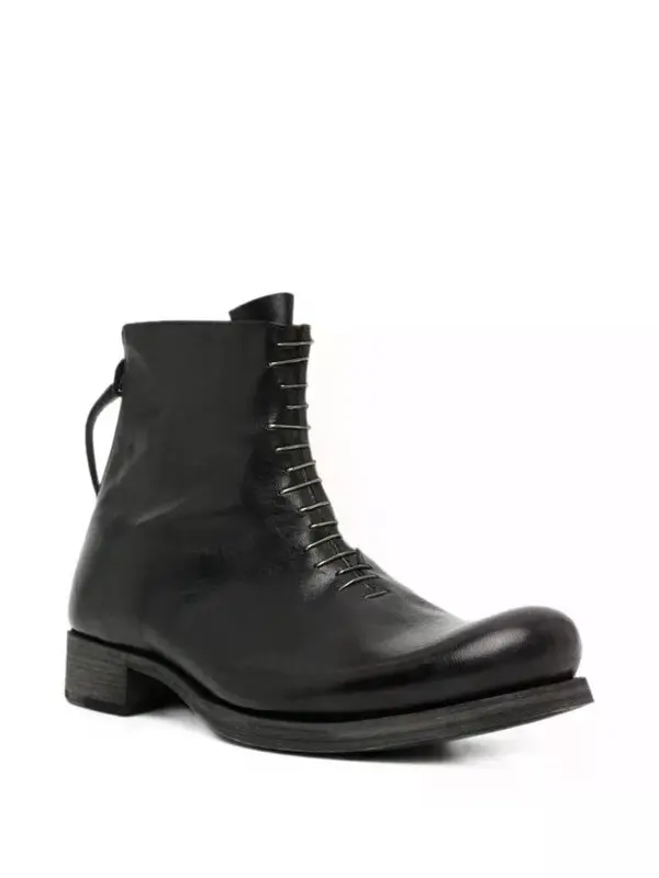 MA+ Ma Staple-detail Back-zip Boots