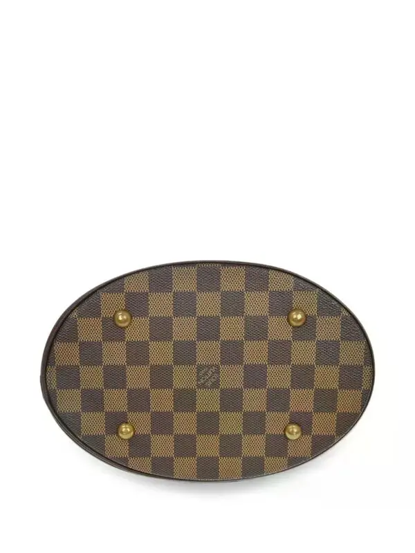 LOUIS VUITTON Damier Ebene Marais Tote Bag