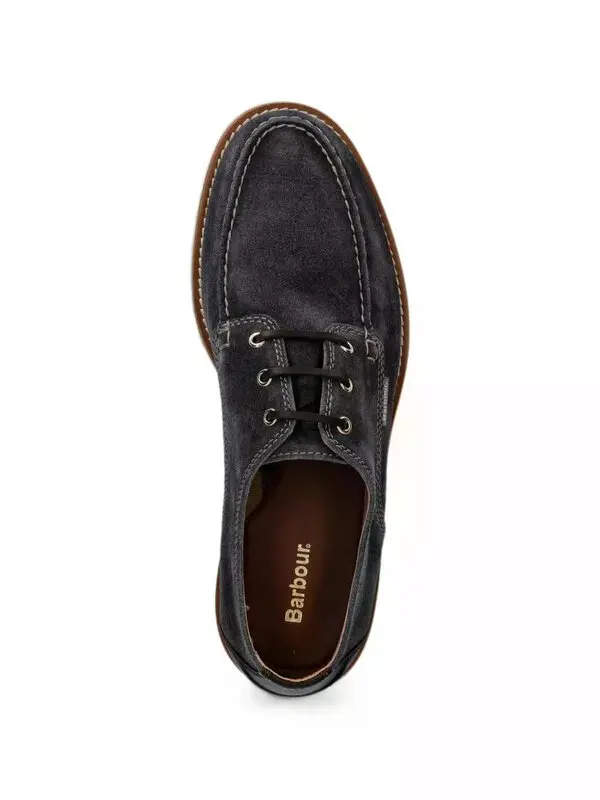 Barbour Aydon Moc-toe Suede Derby Shoes