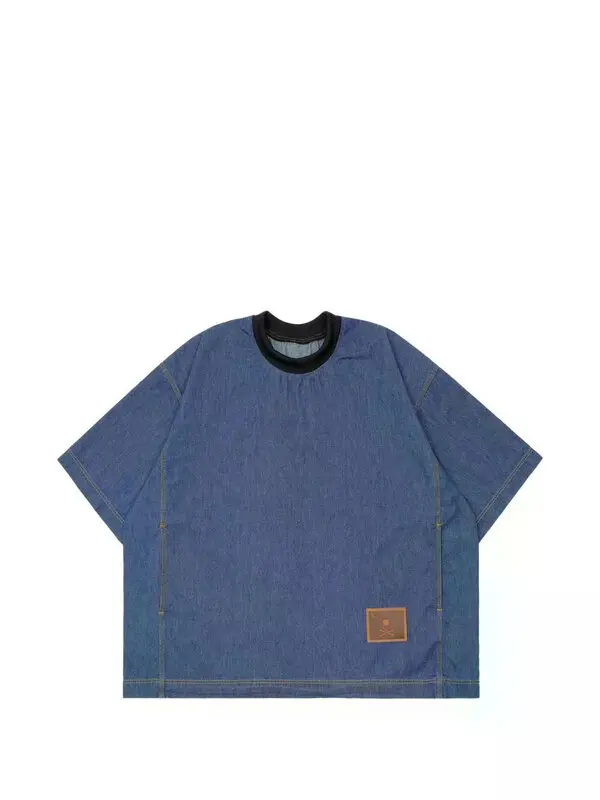 MASTERMIND WORLD Zipped-hem T-shirt