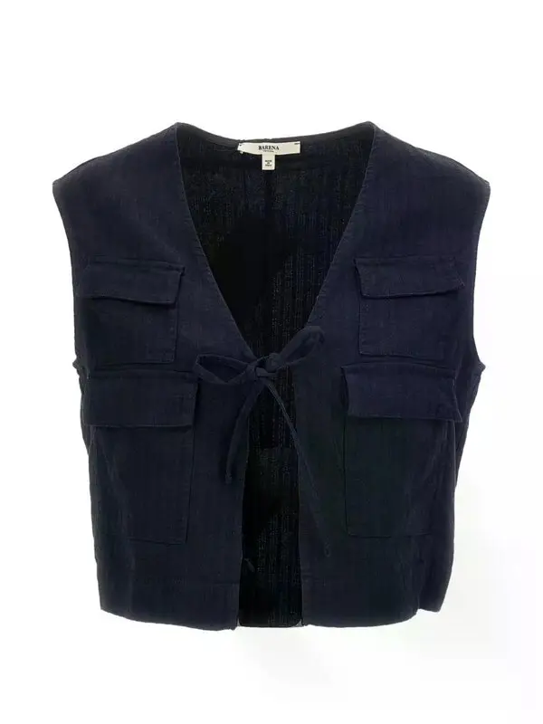 Barena Venezia Patch Pocket Sleeveless Top