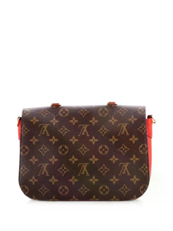 LOUIS VUITTON Monogram Canvas Vaugirard Satchel - Red