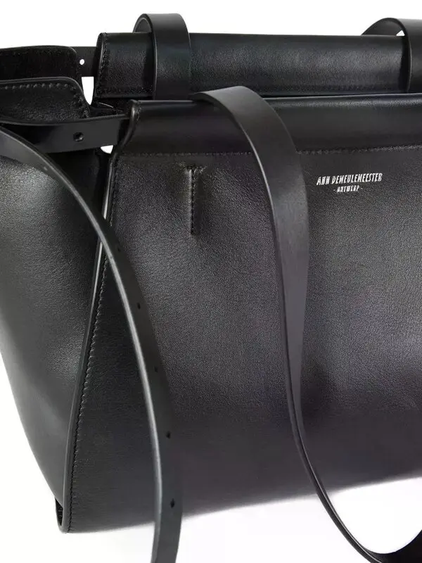 ANN DEMEULEMEESTER Endre Top Handle Leather Tote Bag