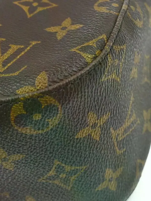 LOUIS VUITTON Monogram Canvas Looping Shoulder Bag - Brown