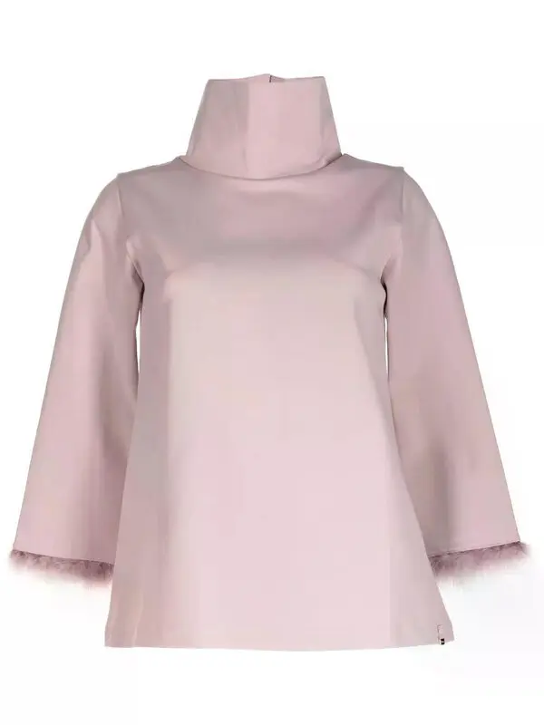 Herno Knitted Top With Contrast Trim
