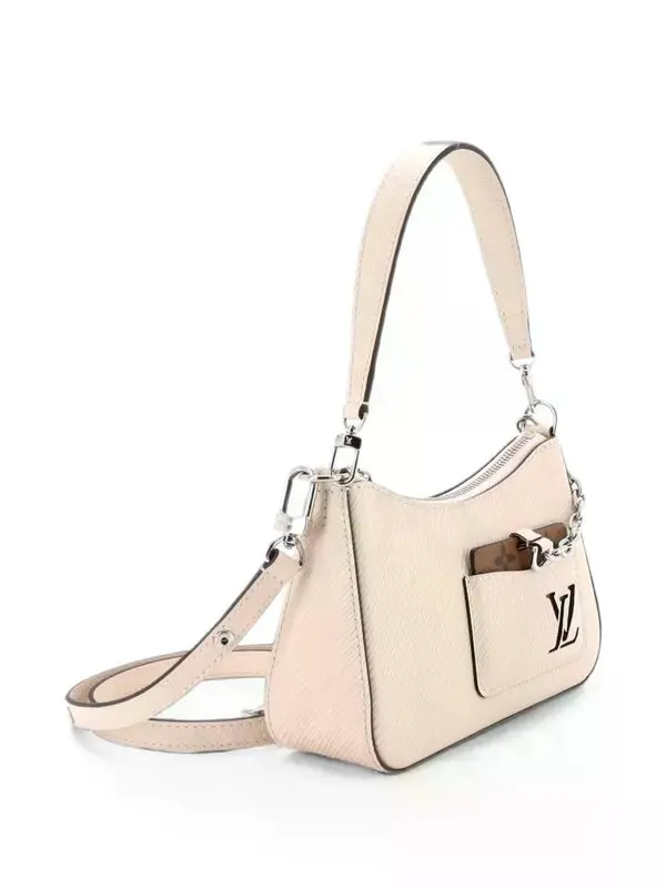 LOUIS VUITTON Marellini Epi Leather Shoulder Bag - Neutrals