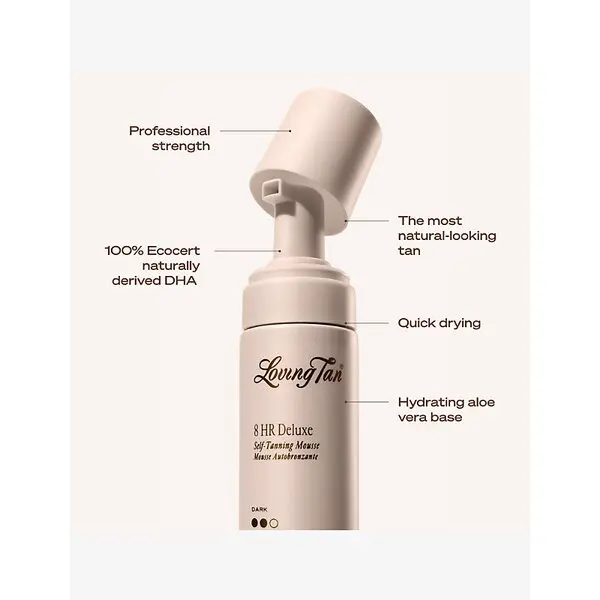LOVING TAN 8 Hr Deluxe Self-tanning Mousse - Dark