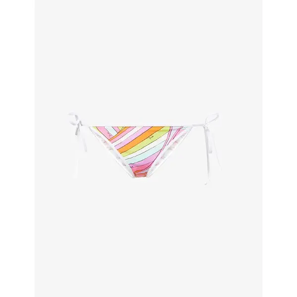 Emilio Pucci Iride Print Bikini Bottoms - Multicolor
