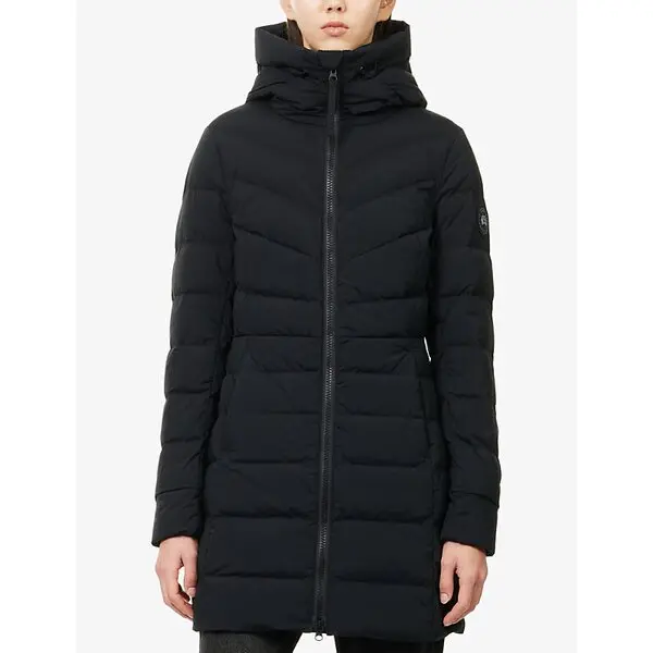 Canada Goose Clair Nylon-down Coat - Black