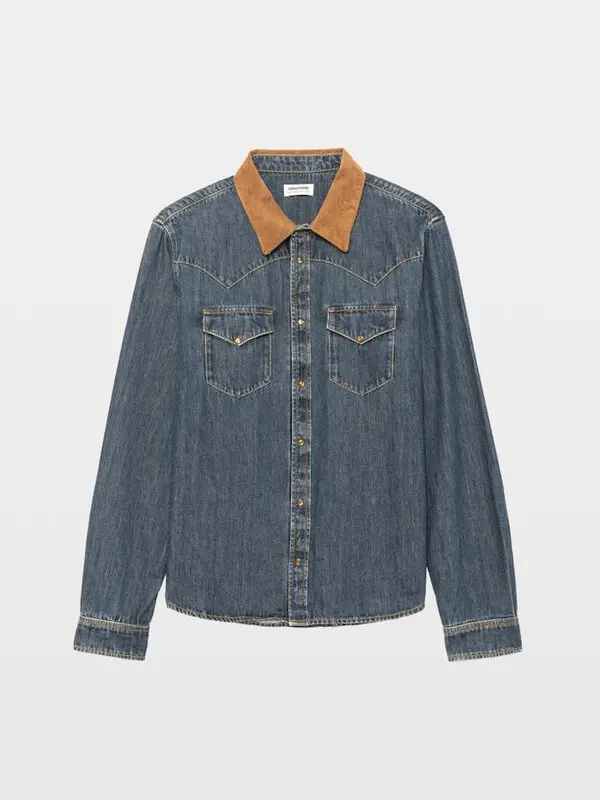 Zadig&Voltaire Saby Denim Shirt