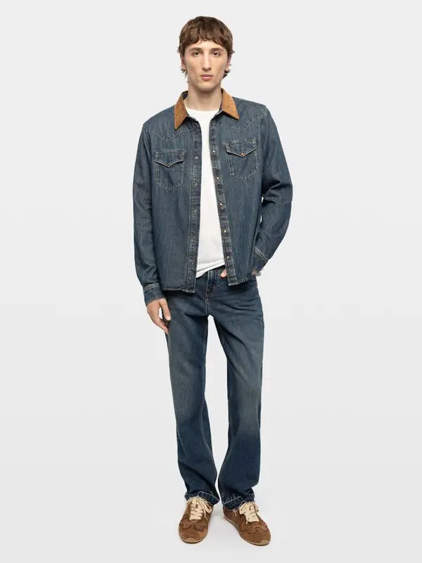Zadig&Voltaire Saby Denim Shirt