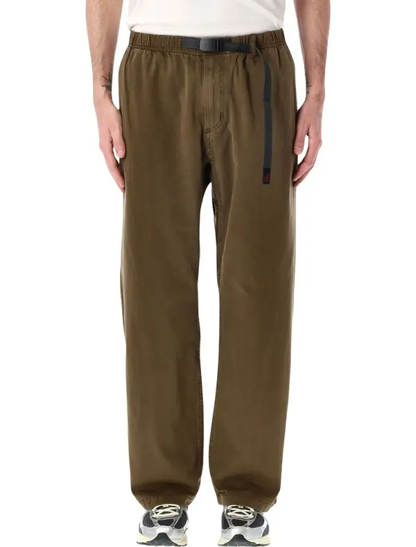 Gramicci G-pants With Webbing Belt - Bark Pigment