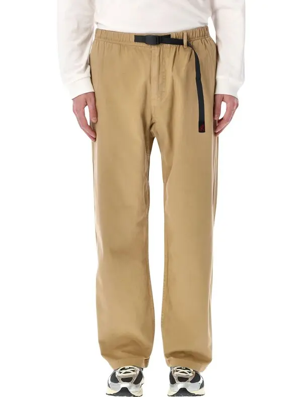 Gramicci Cotton Pants With Integrated Belt - Chino