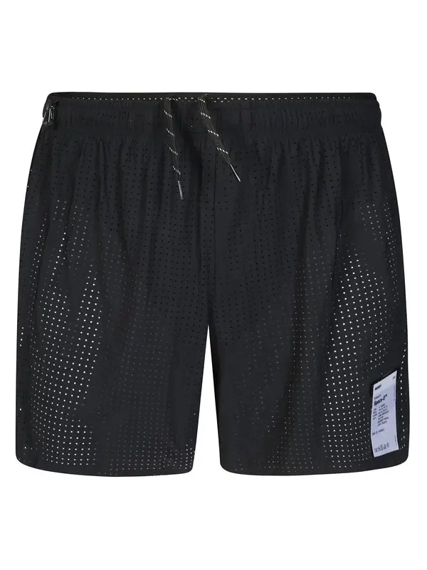 Satisfy Perforated Mini Shorts