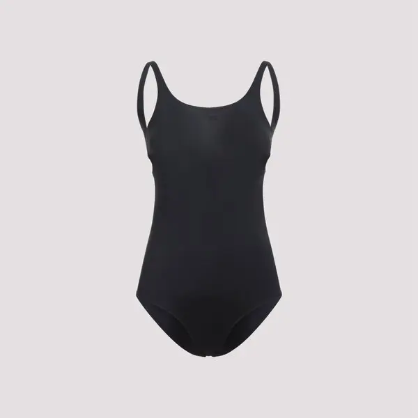 COURREGES Cut Out Swimsuit - Black