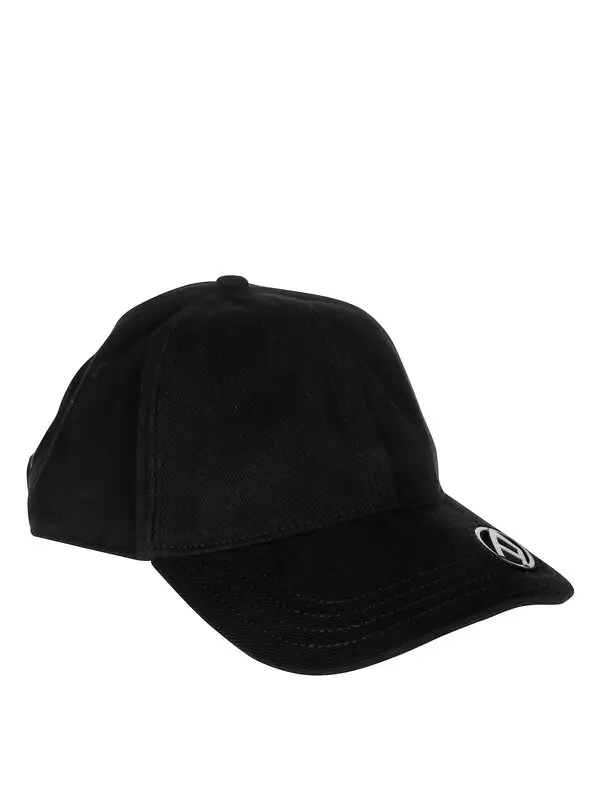 DIESEL® Linen Baseball Cap - Nero