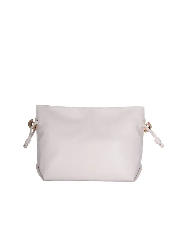 Liu Jo Mini Drawstring Shoulder Bag - Cream