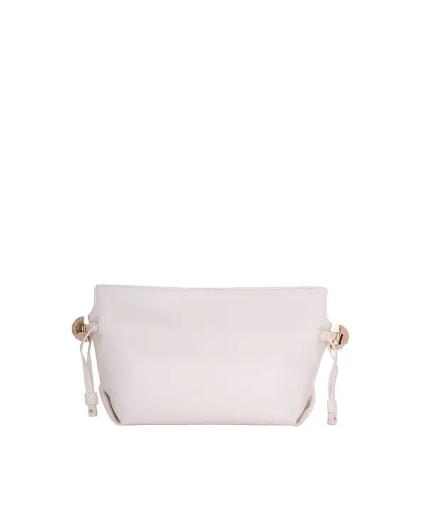 Liu Jo Mini Crossbody Bag With Adjustable Strap - Cream