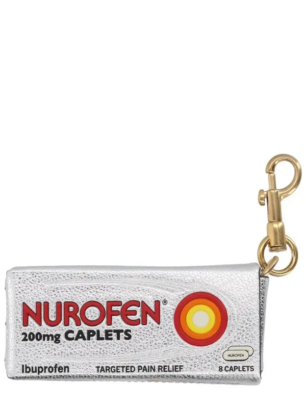 ANYA HINDMARCH Mini Key Holder - Silver