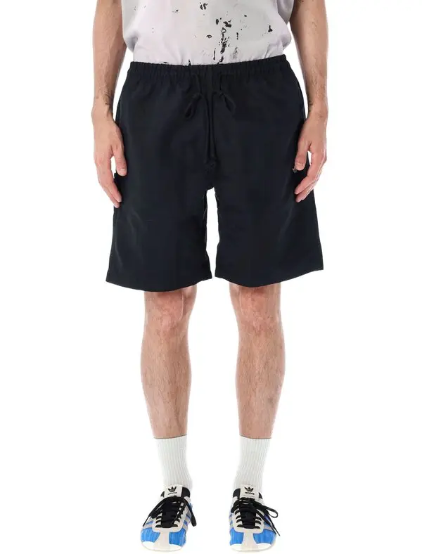 ADIDAS ORIGINALS SONG FOR THE MUTE Mini Casual Shorts 100% Recycled Polyester - Nero