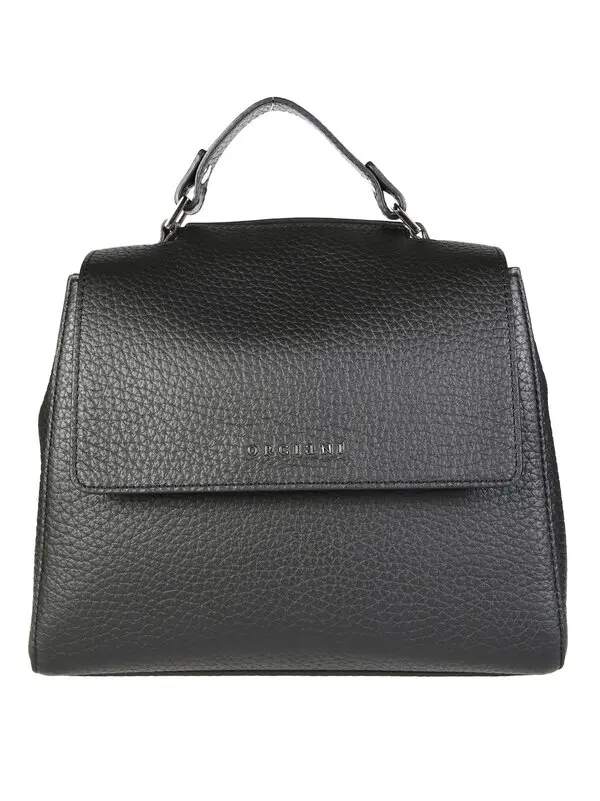 Orciani Mini Soft Handbag - Nero