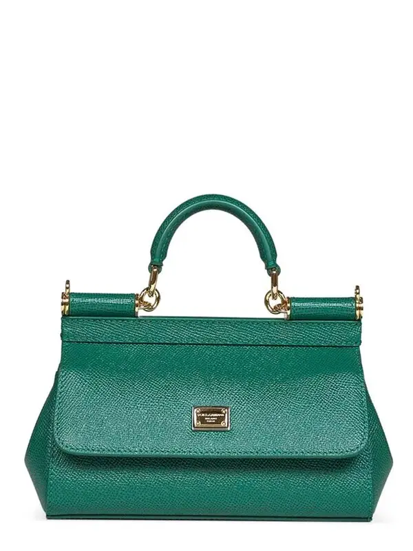 Dolce & Gabbana Mini Handbag With Double Magnet Closure