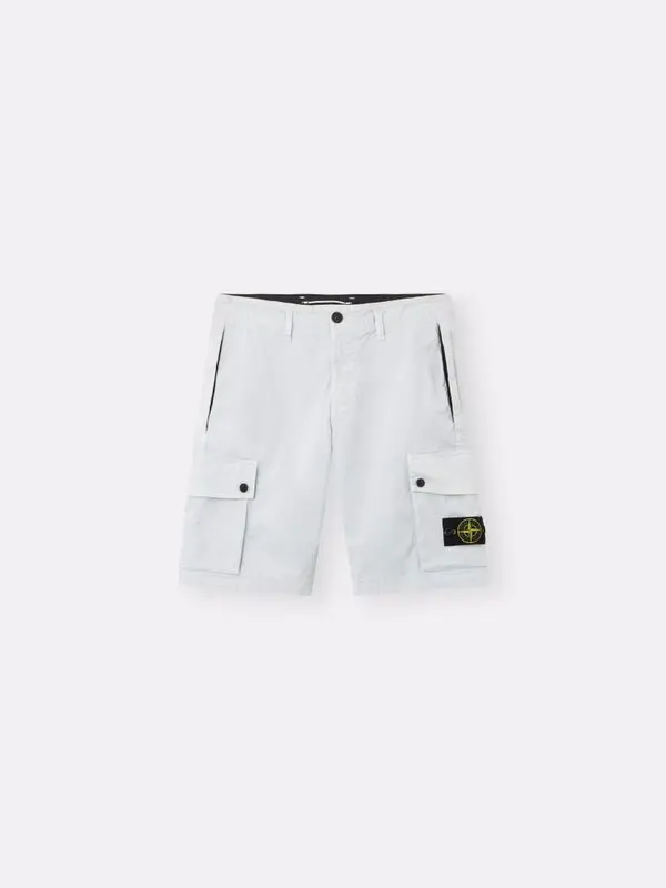 Stone Island Essential Cargo Shorts - Skyblue