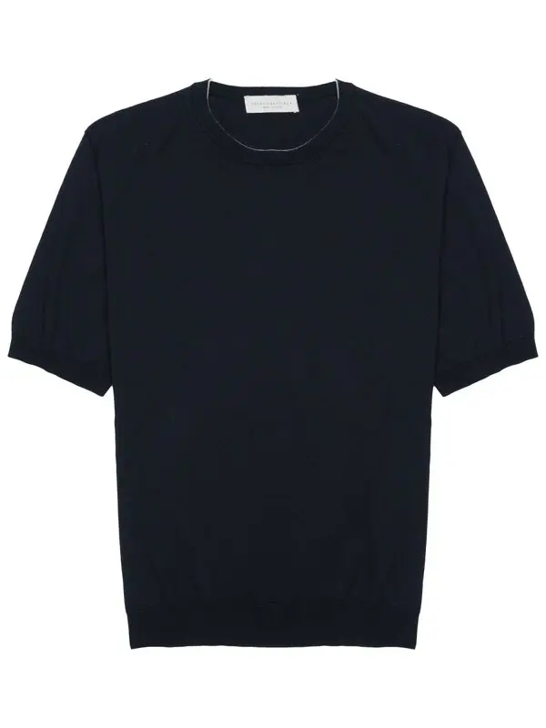 LUIGI GENTILE Cotton Crew Neck Pullover