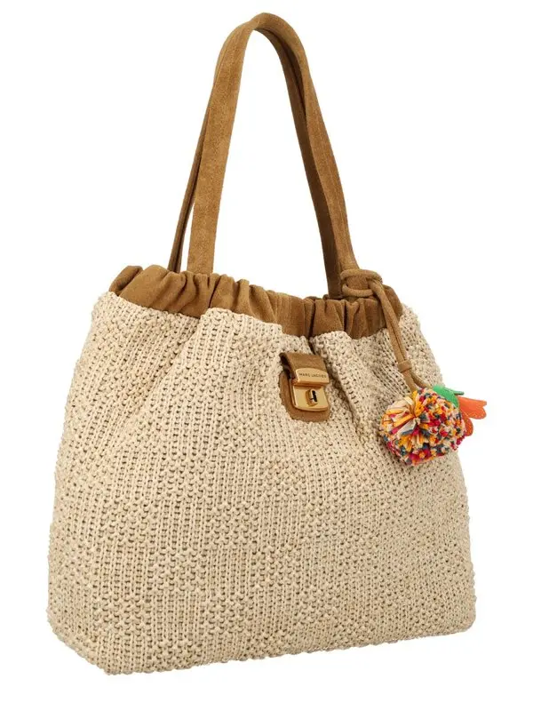 Marc Jacobs Woven Mini Handbag - Beige