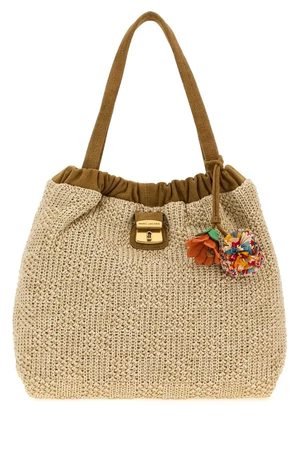 Marc Jacobs Woven Mini Handbag - Beige