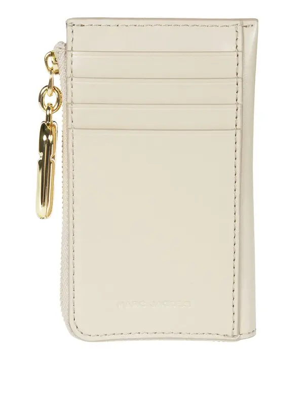Marc Jacobs Top Zip Multi Wallet - Grigio