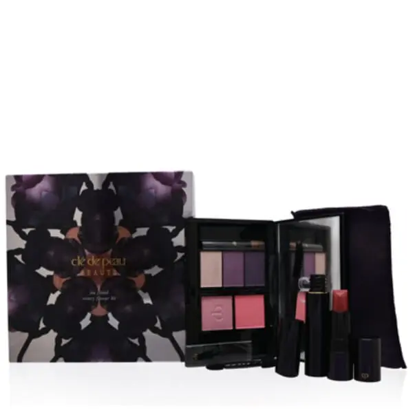 CLE DE PEAU BEAUTE Wintry Flower Mini Makeup Palette 3-piece Set