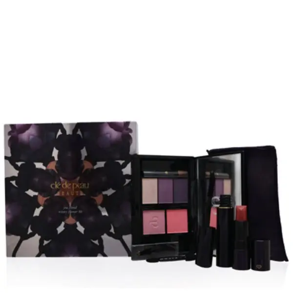 CLE DE PEAU BEAUTE Wintry Flower Mini Makeup Palette 3-piece Set - Default