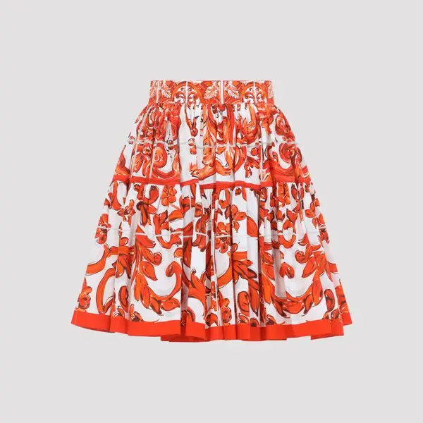 Dolce & Gabbana Stylish Mini Skirt For Fw26 - Multicolour