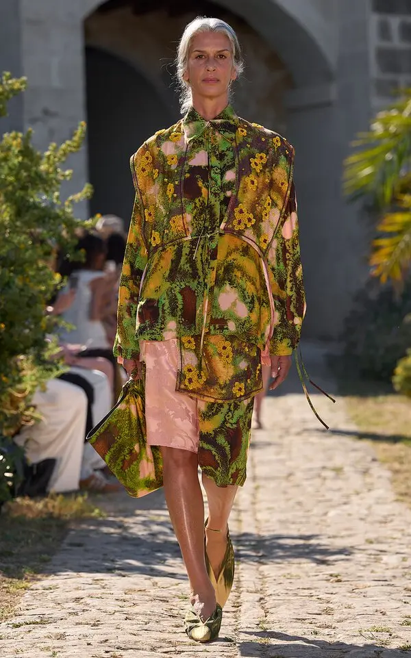 ALEMAIS Patricio Printed Satin Shirt