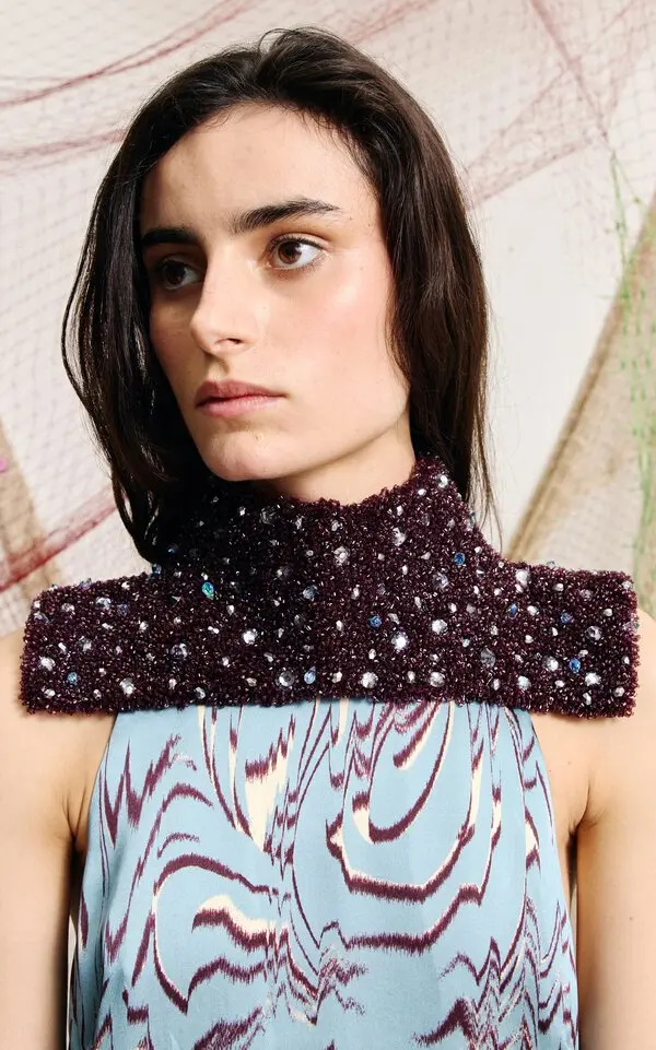 ALEMAIS Alba Silk Midi Dress