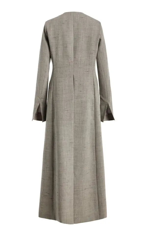 KALLMEYER Henri Speckled Wool Duster Coat