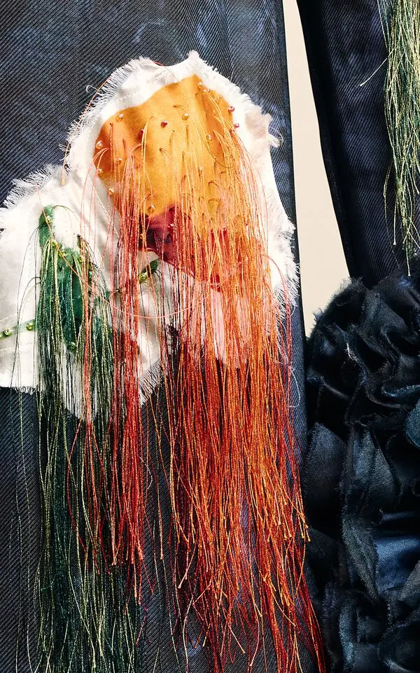 ALEMAIS Sophie Ruffled Silk Gown