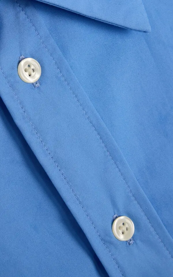 KALLMEYER Dani Poplin Button Down Top