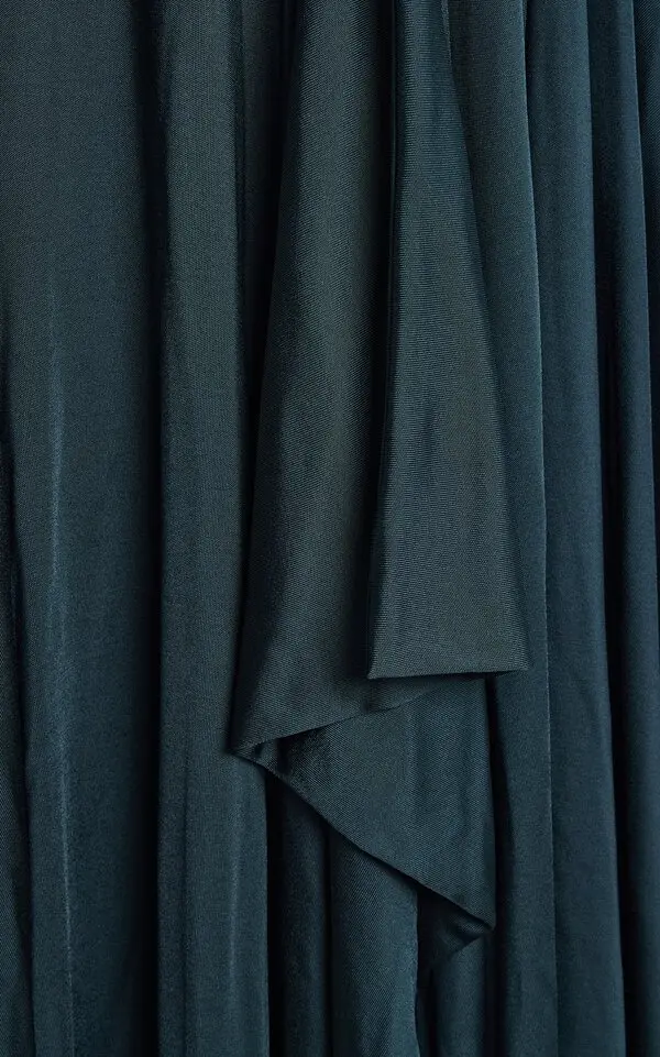 KALLMEYER Vera Cascade Liquid Jersey Maxi Dress