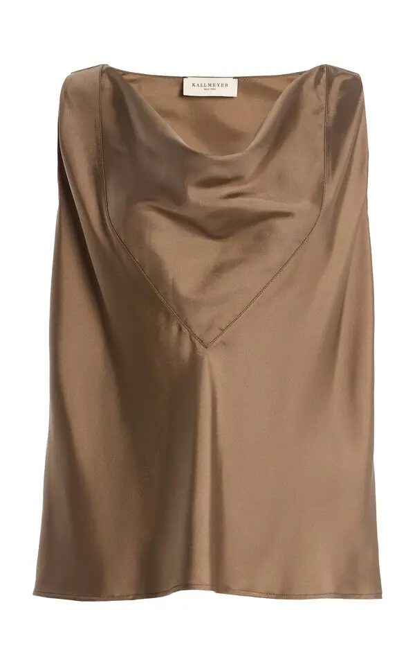 KALLMEYER Nicola Silk-twill Top
